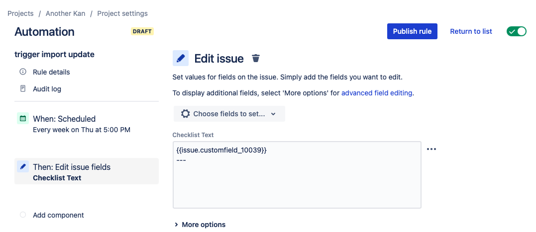 Importing Checklists – Multiple Jira Instances Importing Checklists – Multiple Jira Instances