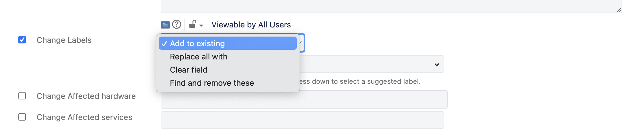 Bulk Adding a Checklist