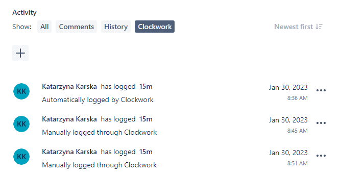 Set Clockwork as the Time Tracking Provider