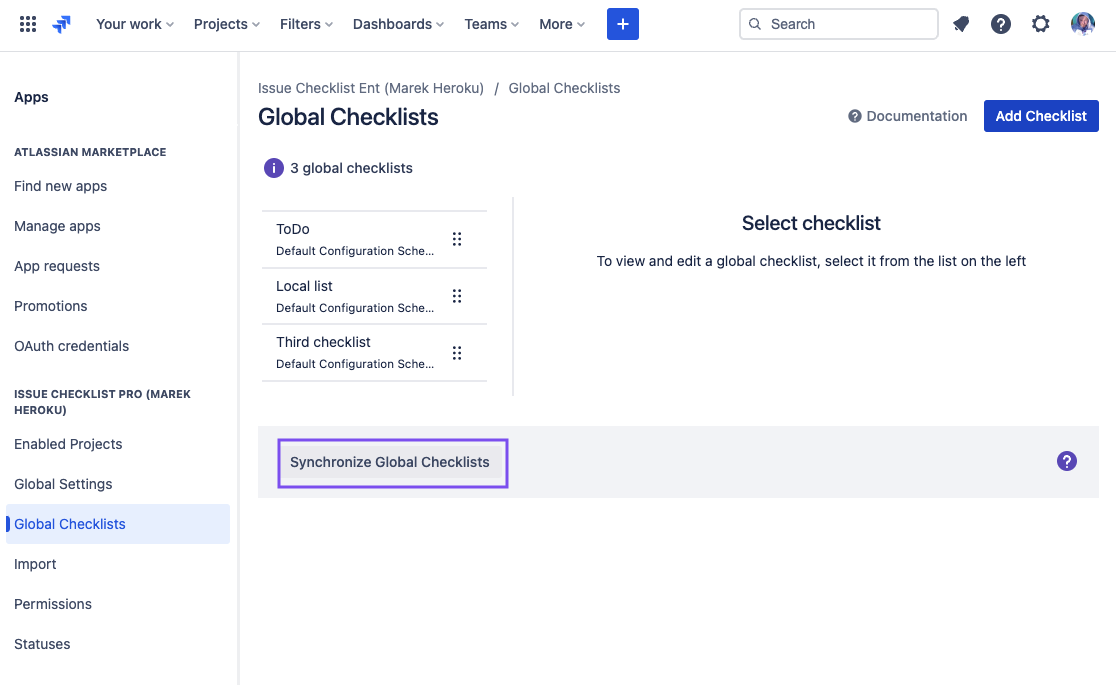 Upgrading from Checklist for Jira Free/Pro to Enterprise